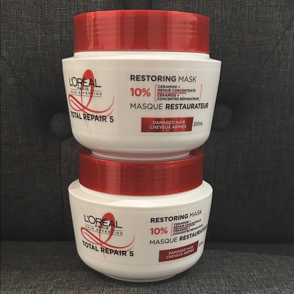 L'Oreal | Hair | New Two Loreal Total Repair 5 Restoring Masks Damaged ...